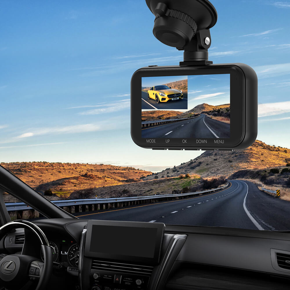 Lamtto DC16 4K Front and Rear Dual Dash Cam: Your Ultimate Guardian on