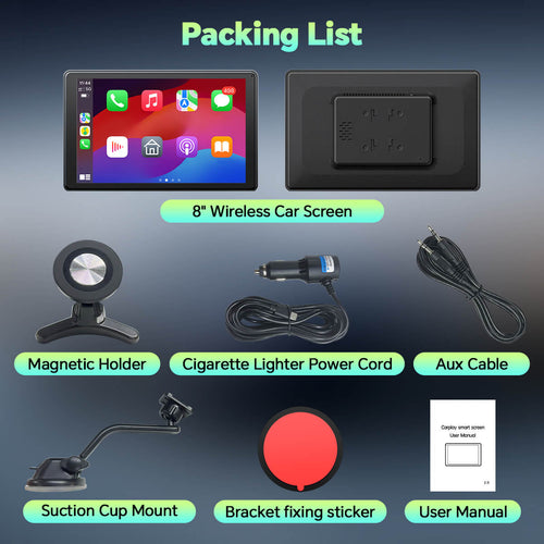 2024 Latest Smart Display For Car With Carplay Seamless Navigation ...