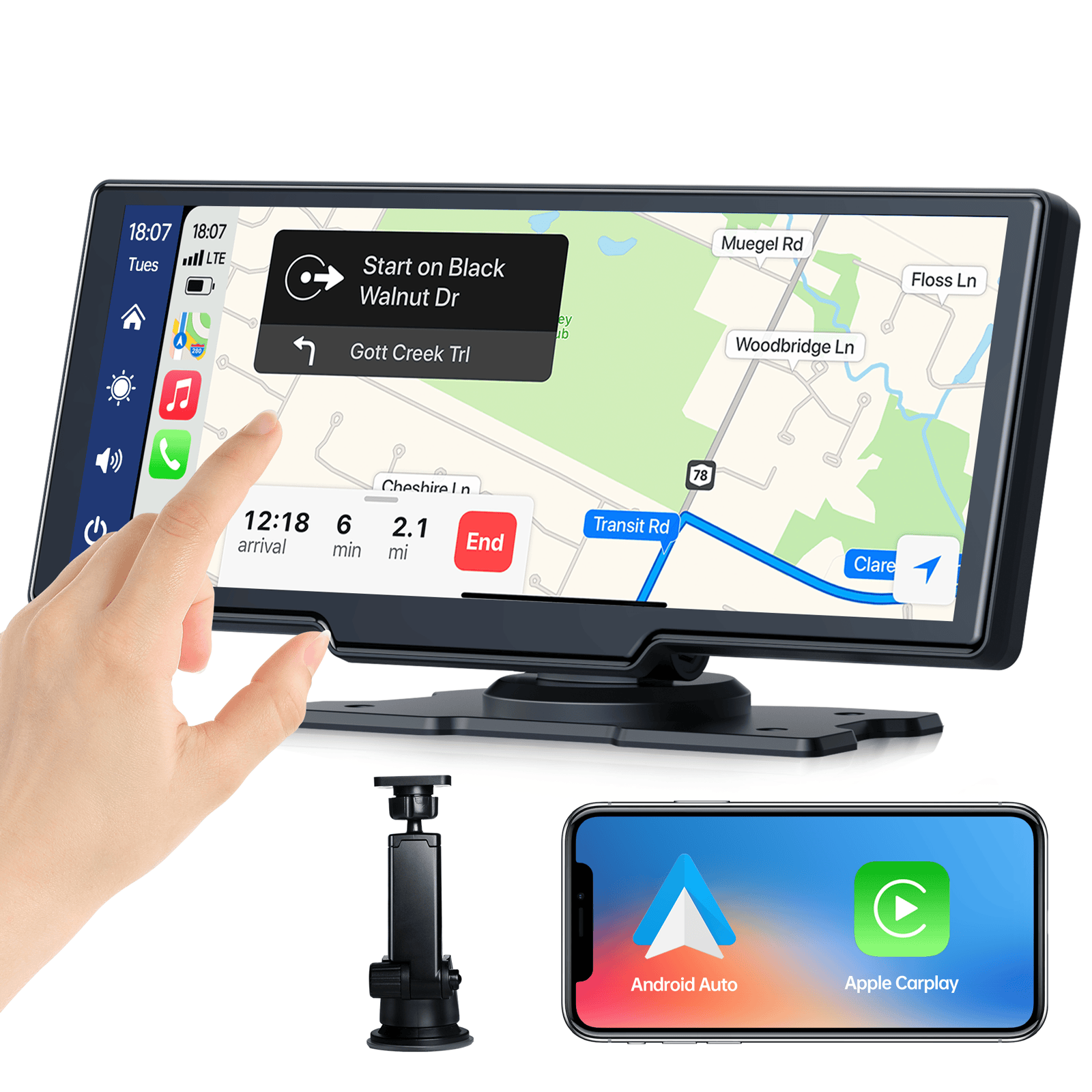 Carplay & Android Auto - Lamtto